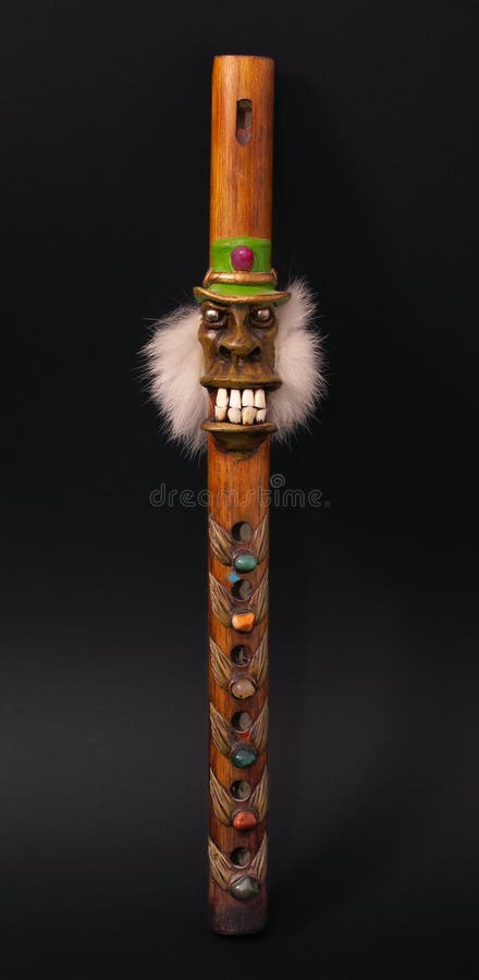Peru ritual pipe stock photo. Image of peru, wood, teeth - 17525086