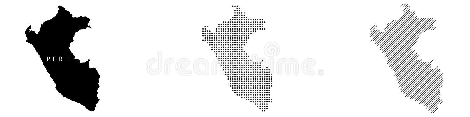 Detailed Isolated Map Peru Stock Illustrations – 1,376 Detailed ...
