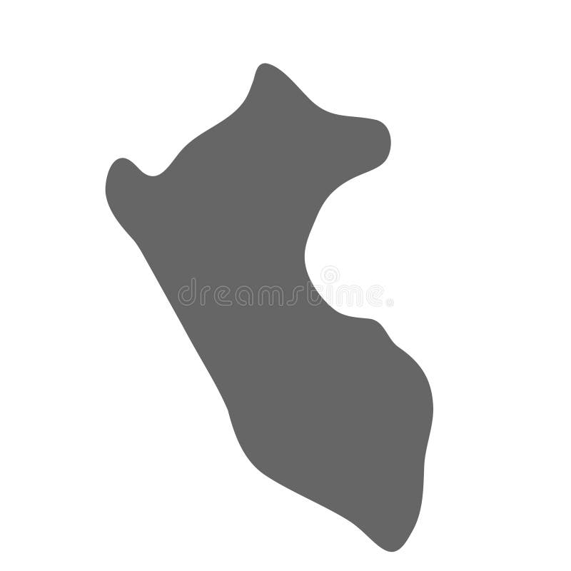 Peru Map, Stylish Location Icon with Peru Map and Flag Stock Vector ...