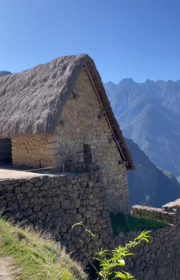 Peru Village Near Machu Picchu Stock Photo - Image of tourism, hill ...