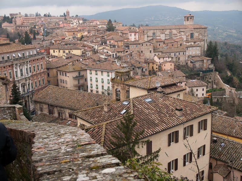 Perugia,Italy stock photo. Image of umbria, generic, view - 37458574