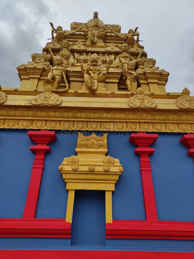 Perumal temple stock image. Image of temple, south, perumal - 251178133