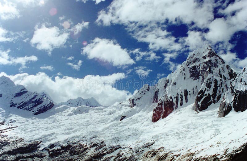 Peruvian Andes stock photo. Image of cold, south, steep - 129640