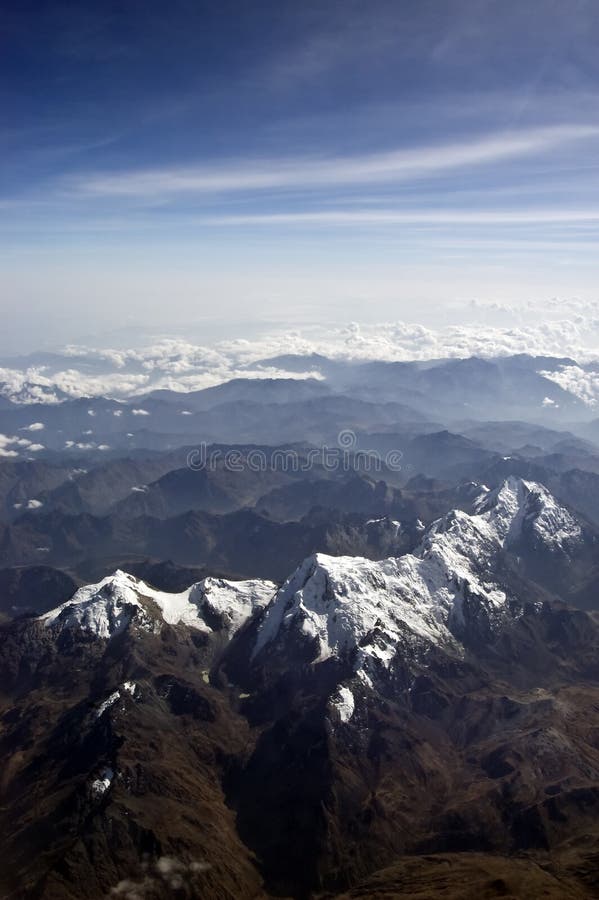 Peruvian Andes stock image. Image of america, picchu - 19024815