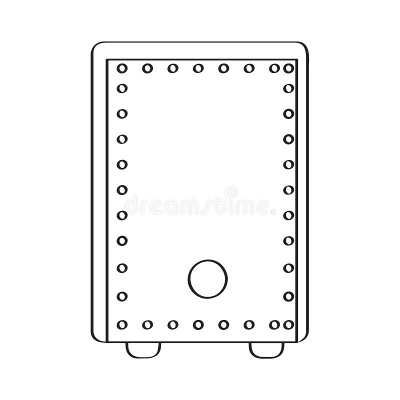Peruvian Box Icon. Musical Instrument Stock Vector - Illustration of ...