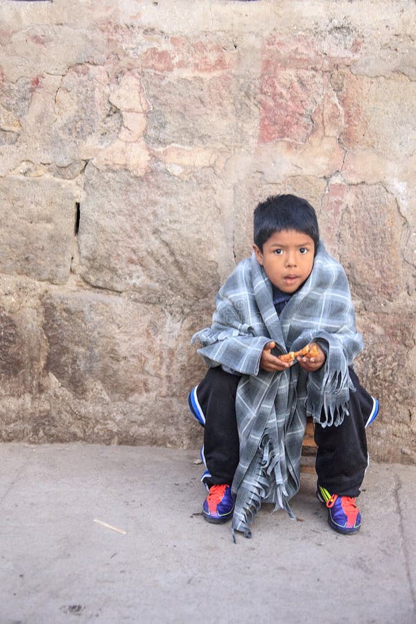 Peruvian Child Very Poor but Happy Editorial Image - Image of poverty ...