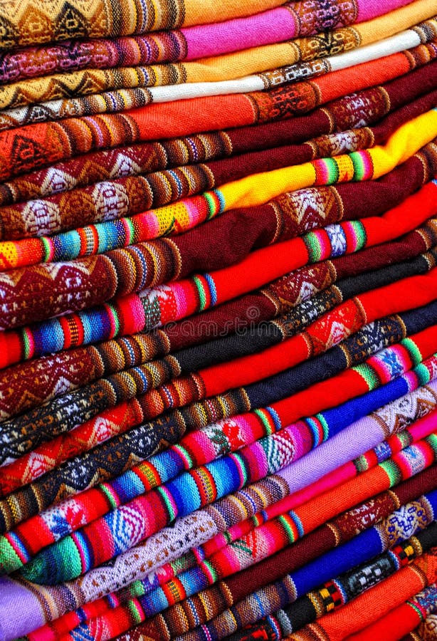 Peruvian fabric background stock photo. Image of blanket - 12651246