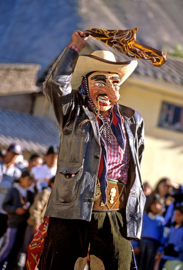Peruvian festival stock image. Image of machu, costumes - 758231