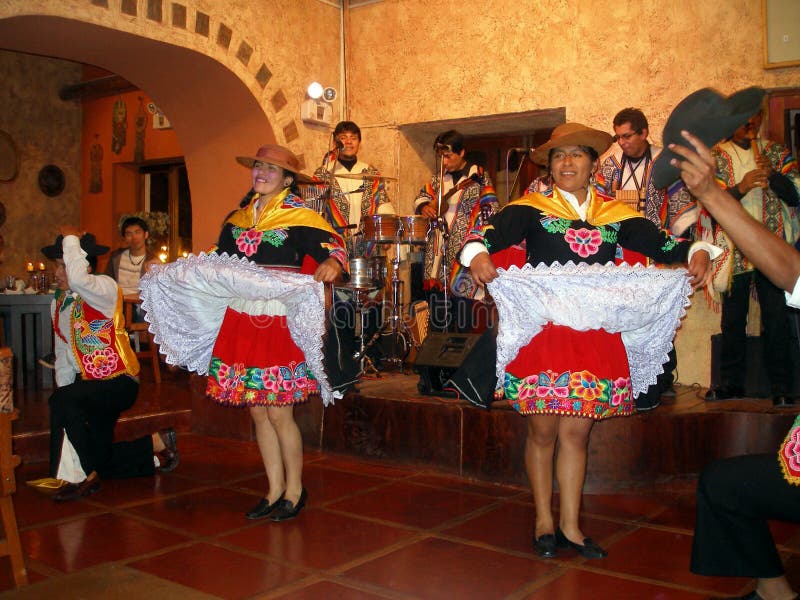 Peruvian Folk Dance, Cusco City, Peru, South America Editorial Stock ...