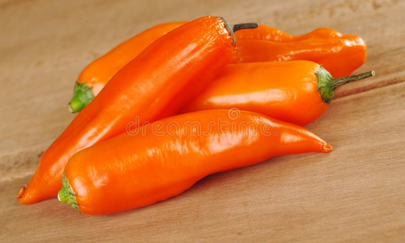 Peruvian Hot Pepper Called Aji Stock Photo - Image of bunch, cooking ...