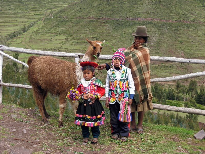 Peruvian Locals editorial photography. Image of culture - 7671032