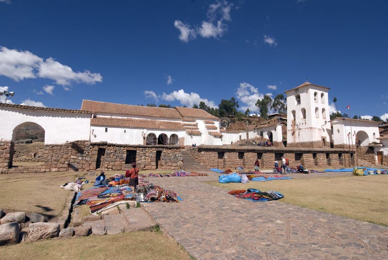 Peruvian market editorial stock image. Image of incan - 21810949