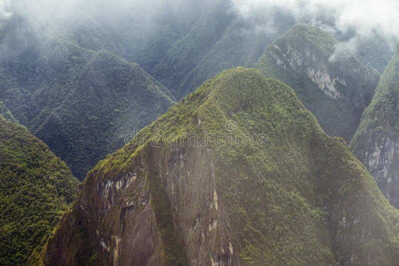 Peruvian Mountains Landscapes Stock Image - Image of rocky, nature ...