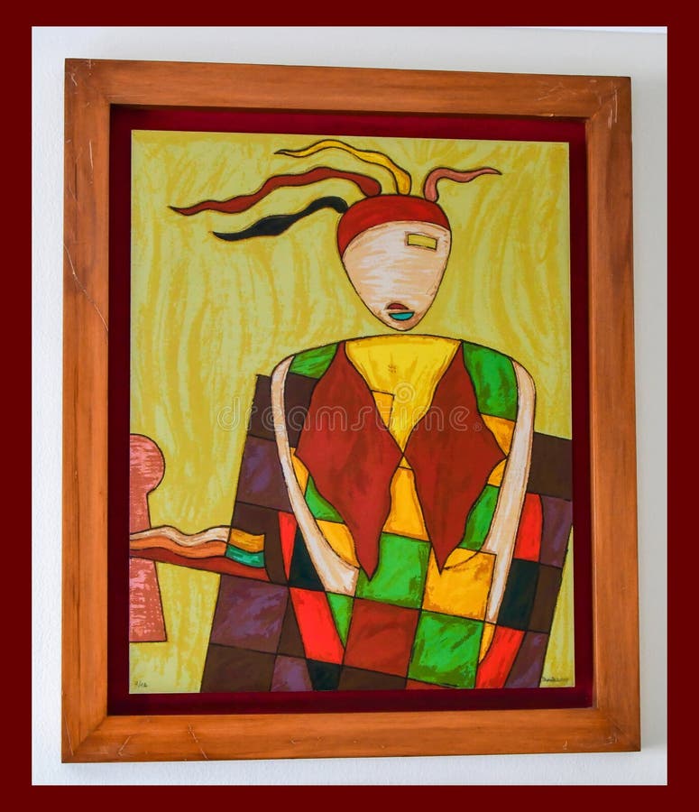 Peruvian Paintings from the Colonial Era 2 Editorial Stock Image ...