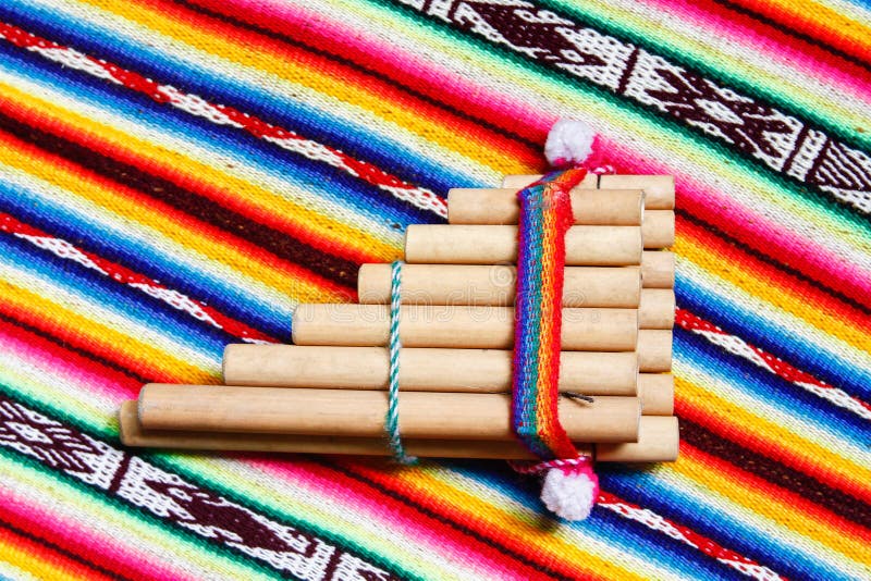 Peruvian pan flute stock photo. Image of ethnic, tradition - 51651626