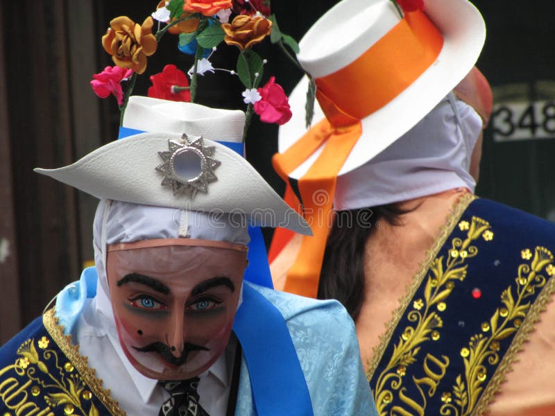 Peruvian Parade Mask editorial stock image. Image of cultural - 159413119
