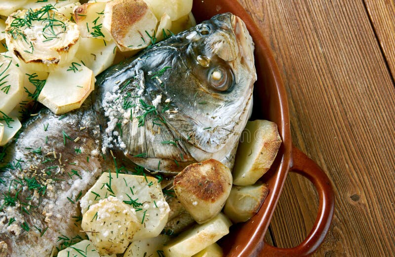 Peruvian Patarashca stock photo. Image of fried, plate - 229392750