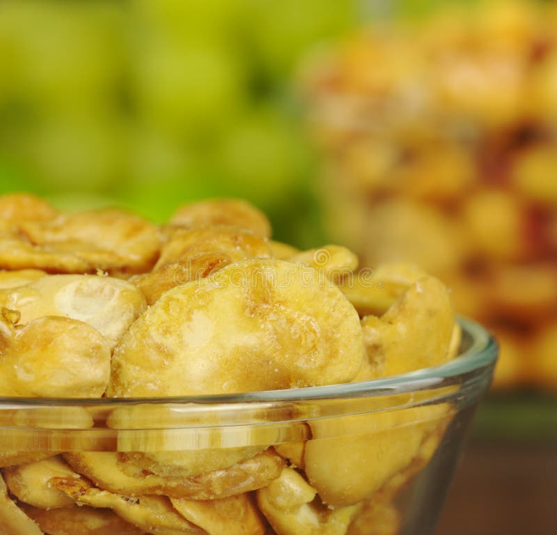 Peruvian Roasted Beans, Called Habas Stock Photo - Image of bean, bowl ...