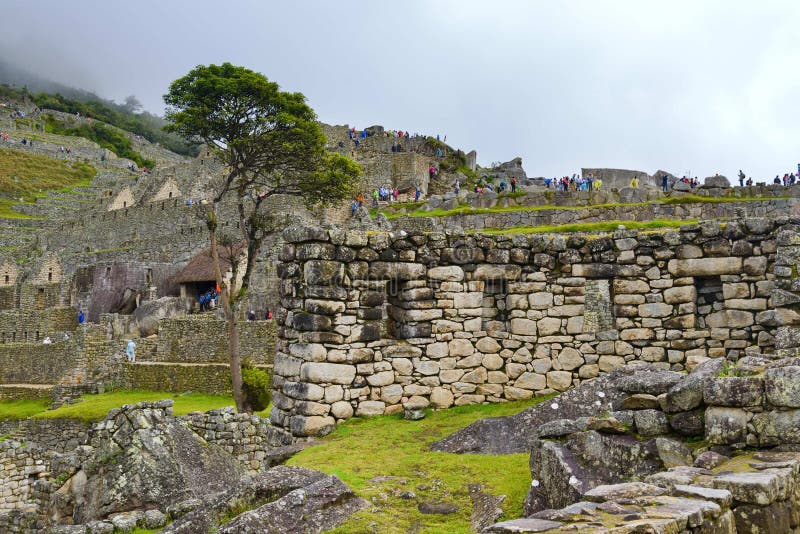 Peruvian ruins stock photo. Image of picchu, nature - 138873024