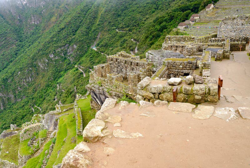 Peruvian ruins stock image. Image of stonework, landscape - 138872997