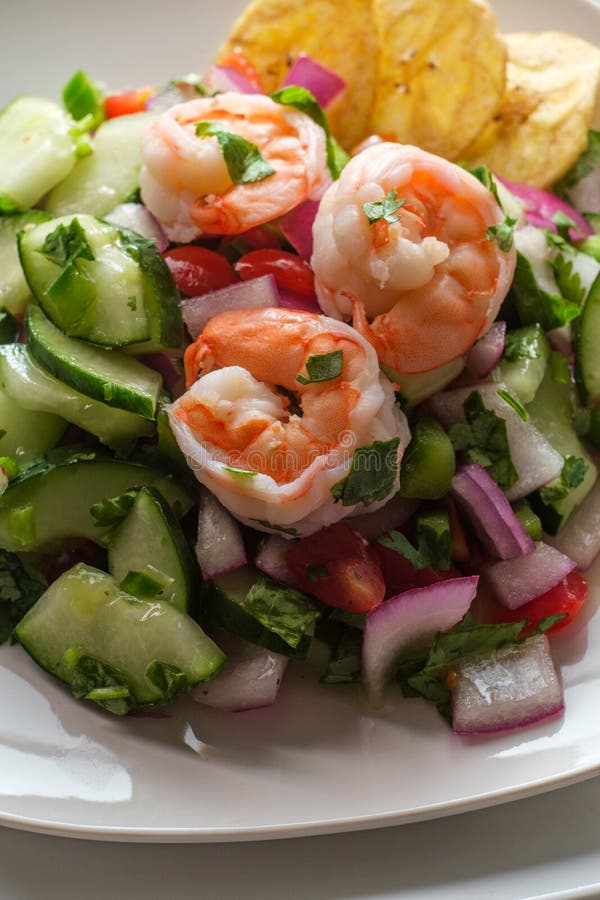Peruvian Shrimp Ceviche stock image. Image of lemon - 174493739