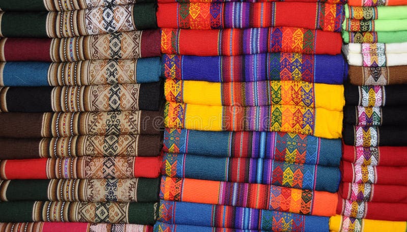 Peruvian Fabric stock photo. Image of colour, woven, vibrant - 21011610