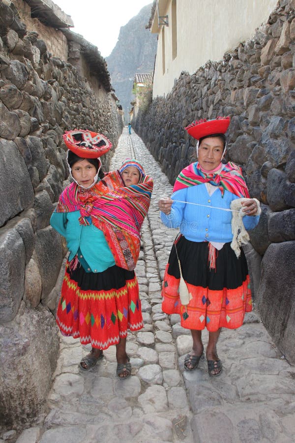 Peruvian women editorial stock photo. Image of andean - 15135983
