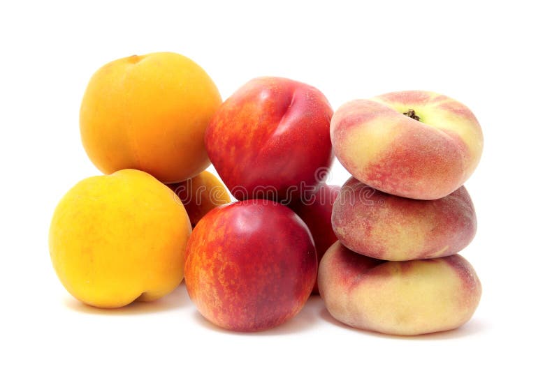 Perziken stock afbeelding. Image of nectarines, perzik - 15737619