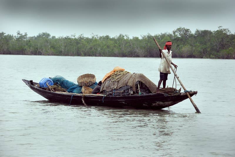 Pescador indio imagen de archivo editorial. Imagen de pescadores - 14733239