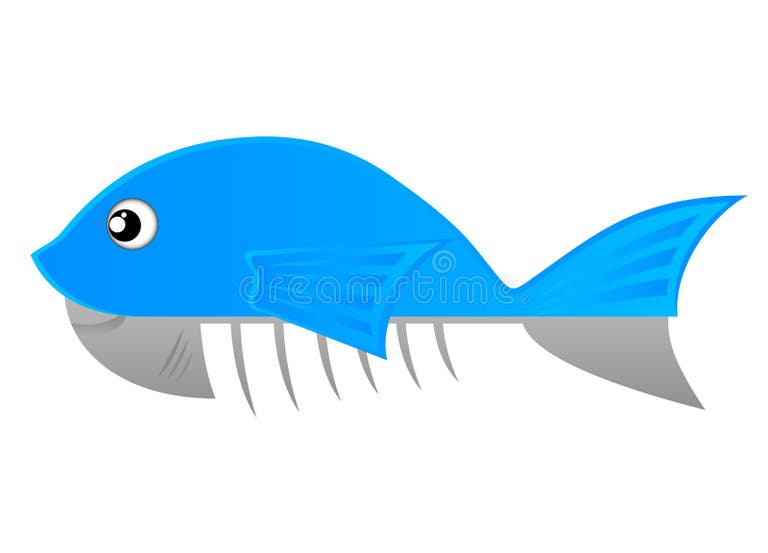 Pescados azules ilustración del vector. Ilustración de extracto - 19143456