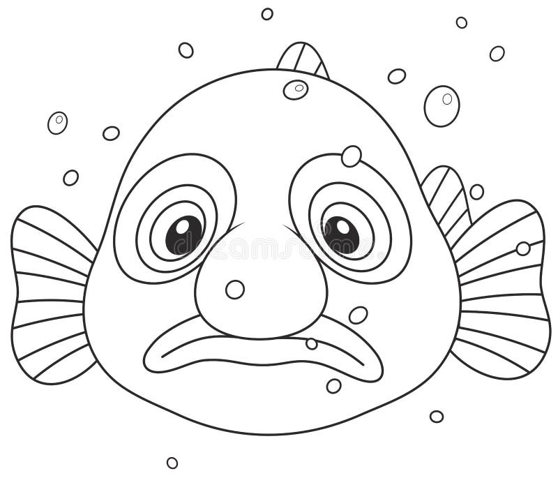 Pescados de la gota ilustración del vector. Ilustración de pescados ...