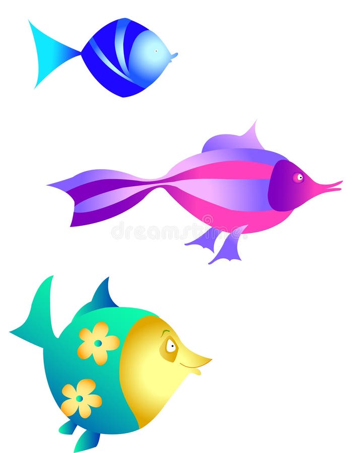 Pescados En Color Imagen. Imagen: 18147913