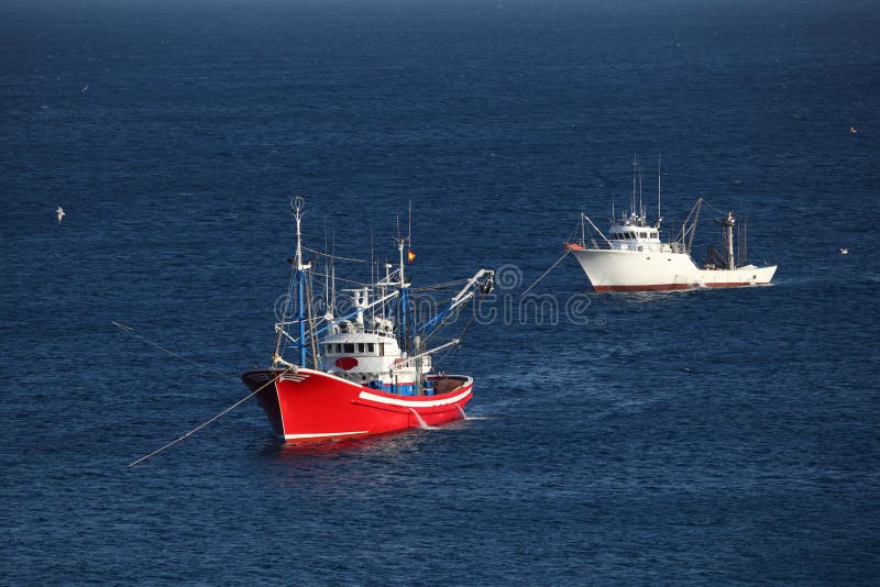 Pescherecci immagine stock. Immagine di baia, bianco - 19170035