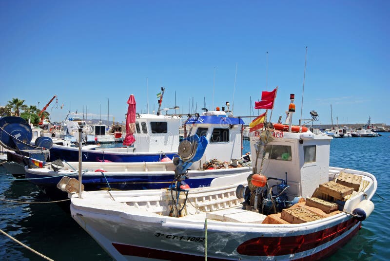 Pescherecci Spagnoli, Garrucha Immagine Stock Editoriale - Immagine di ...