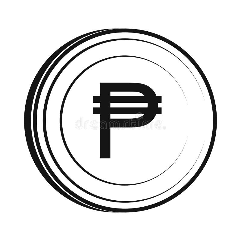 Peso Icon in Filled, Thin Line, Outline and Stroke Style. Vector ...