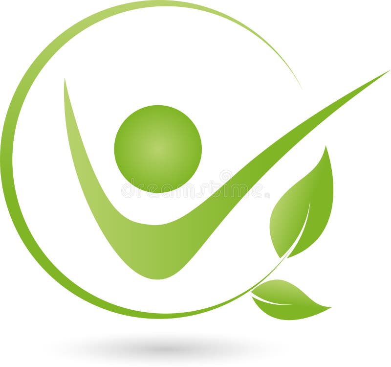 Pessoa E Terapeuta Logo Das Folhas, Da Aptidão E Da Alternativa ...