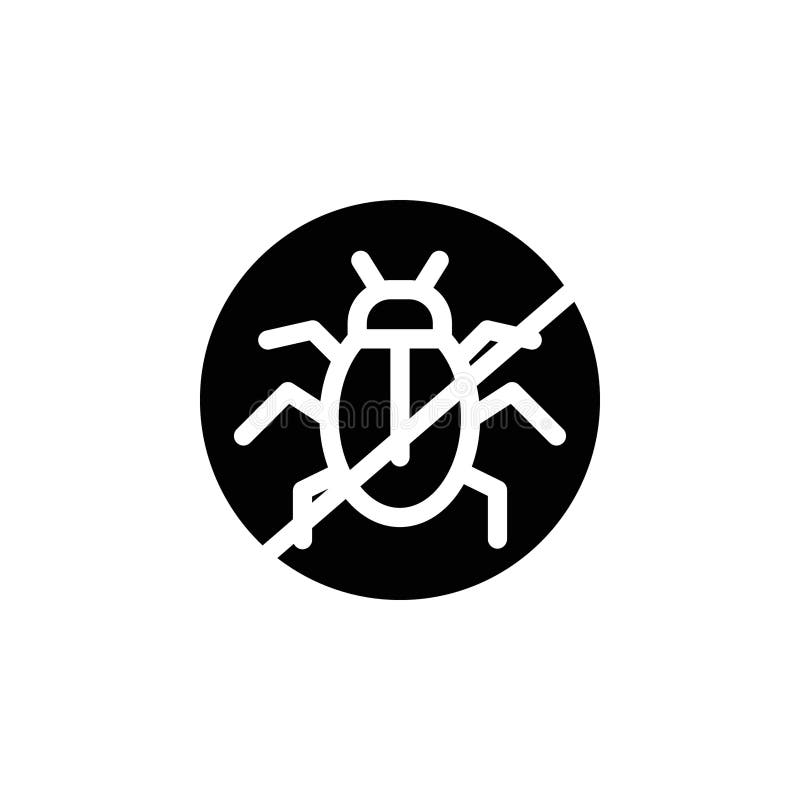 Pest Control Icon Web Design in Vector Stock Vector - Illustration of ...