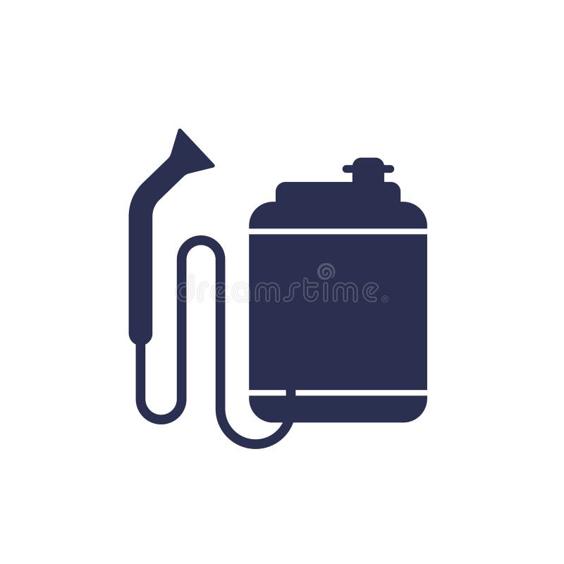 Pest Control or Insecticide Icon on White Stock Vector - Illustration ...