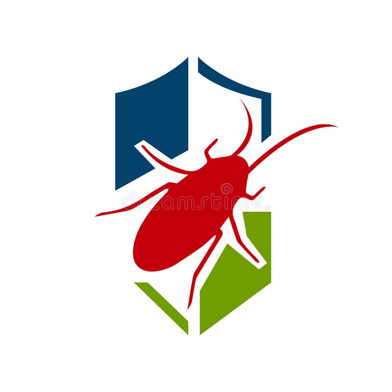 Pest Control Logo Design Vector Insect Protection Examination Icon ...