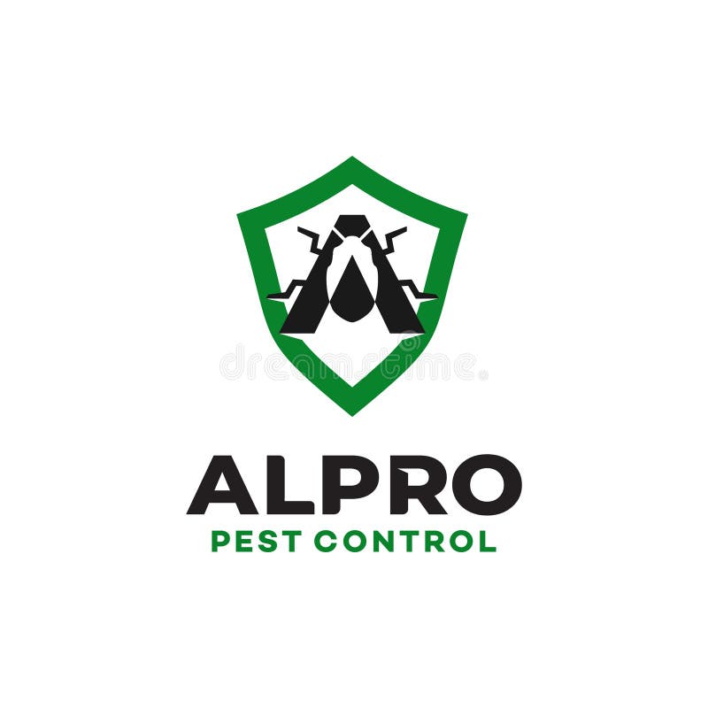 Pest Control Logo Design Vector Stock Vector - Illustration of design ...