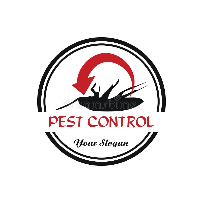 Pest Control Logo , Pesticide Logo Stock Vector - Illustration of ...