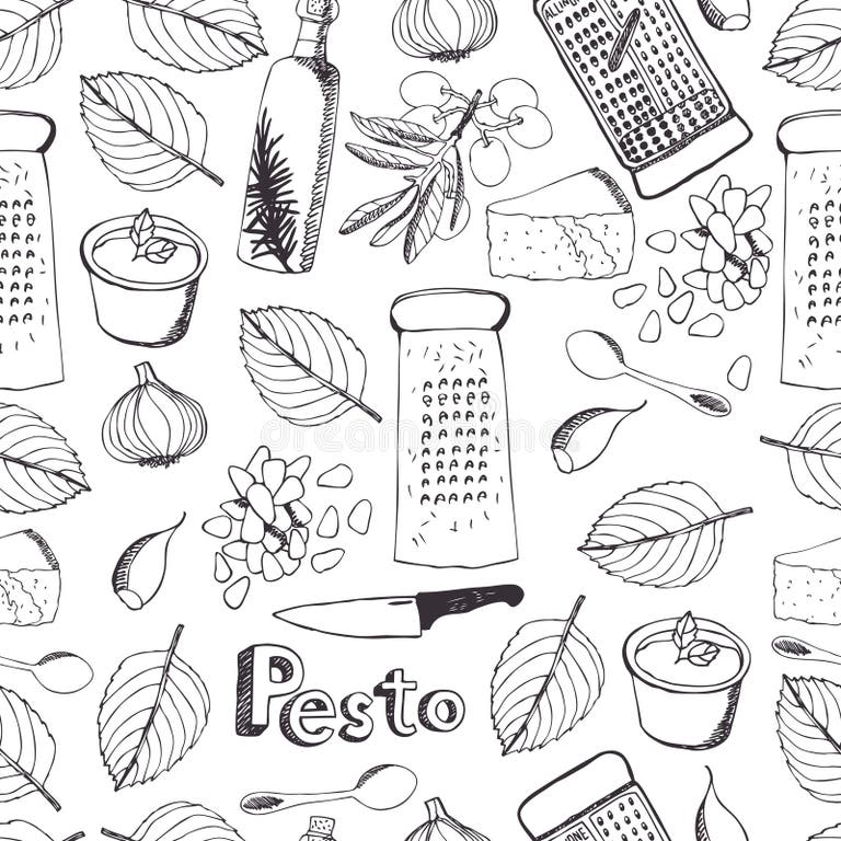 Pasta Pesto Stock Illustrations – 4,887 Pasta Pesto Stock Illustrations ...