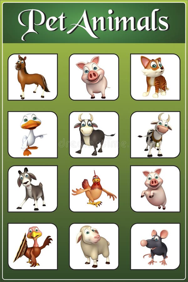 Chart Pet Animals Stock Illustrations – 567 Chart Pet Animals Stock ...