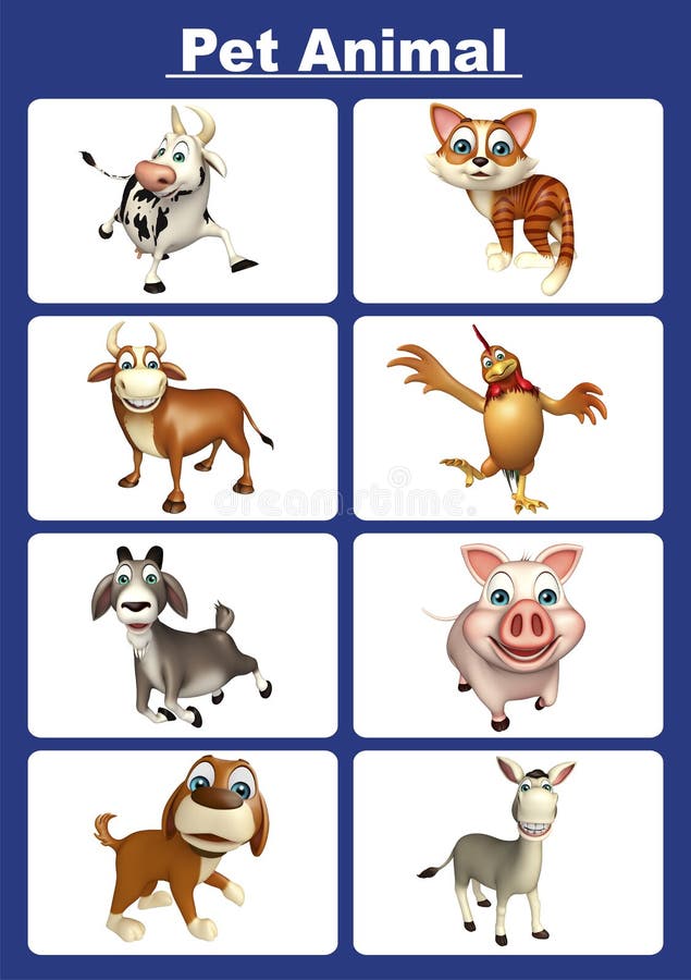 Pet animal chart stock illustration. Illustration of creature - 70068300