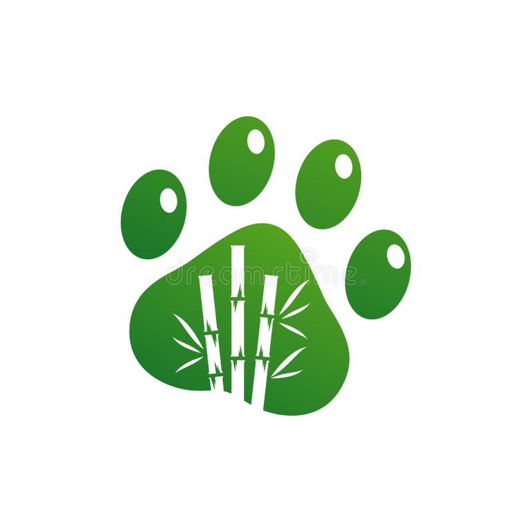 Pet Bamboo Logo Vector Template, Creative Bamboo Logo Design Concepts ...