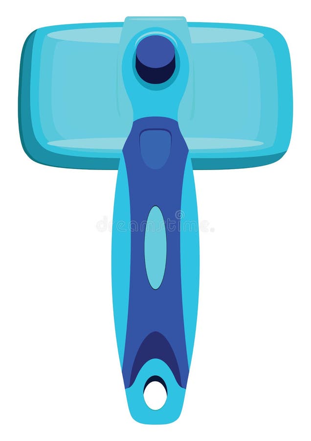 Pet brush, icon stock vector. Illustration of graphic - 261377376