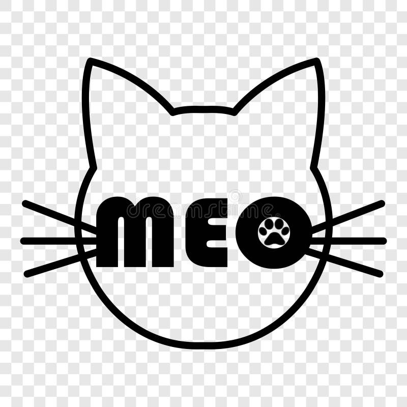 32. Pet Cat Alphabet Logo Letter Wordmark Stock Vector - Illustration ...