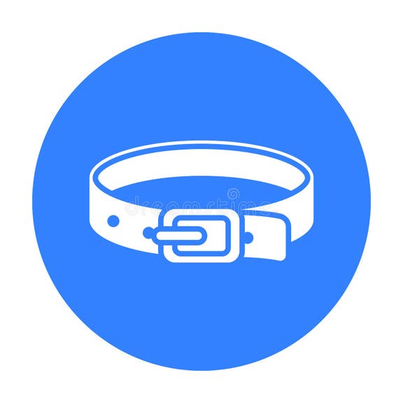 Pet Collar Icon of Vector Illustration for Web and Mobile Stock Vector ...