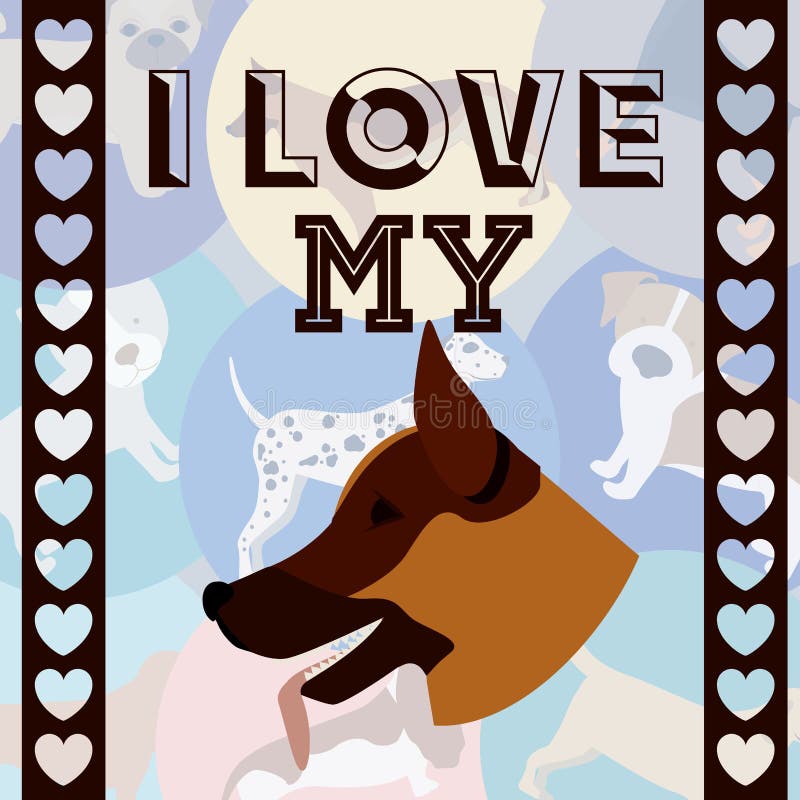 Pet design stock vector. Illustration of creature, natural - 46030659