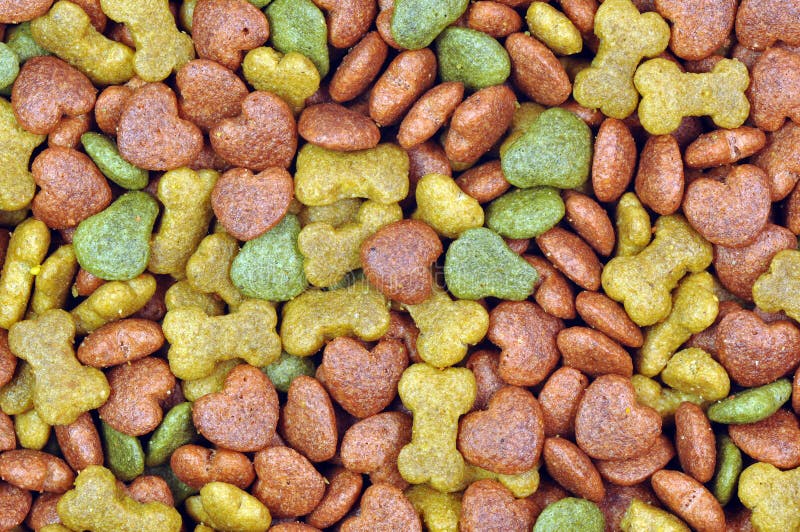 Pet food stock image. Image of crispy, animal, food, heart - 16711231